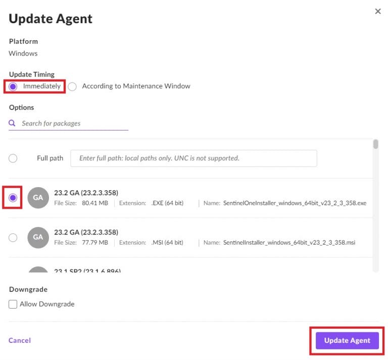 SentinelOneのエージェントアップグレード(エンドポイント一覧編) | 東京エレクトロンデバイス株式会社