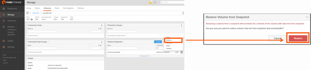 Everpure（旧：Pure Storage） FlashArrayのSnapshotについて | 東京エレクトロンデバイス株式会社