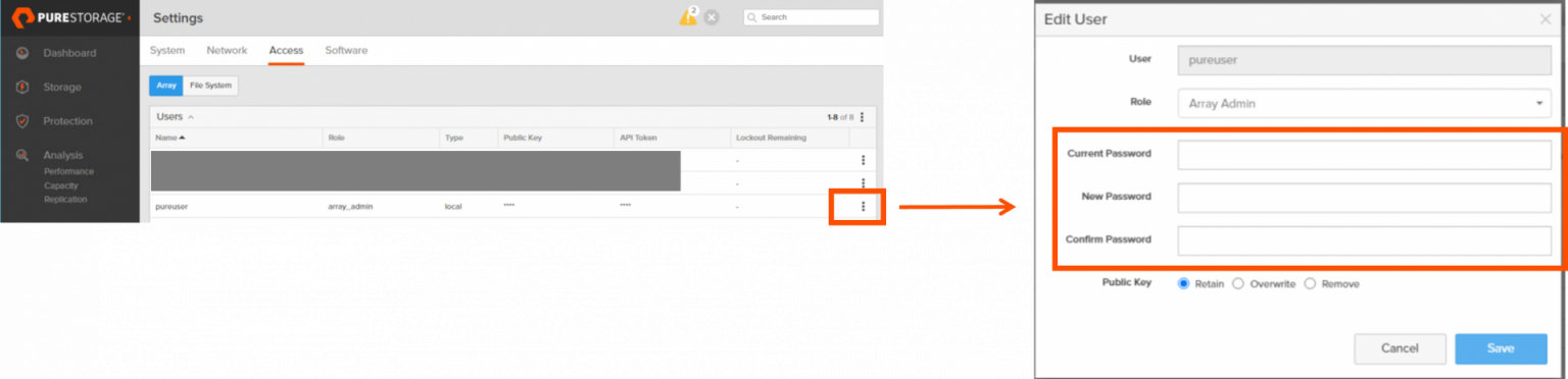 Pure Storage GUI・CLIのログイン方法やそのアクセスユーザ | 東京エレクトロンデバイス株式会社