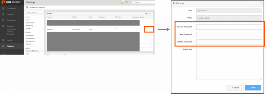 Pure Storage GUI・CLIのログイン方法やそのアクセスユーザ | 東京エレクトロンデバイス株式会社
