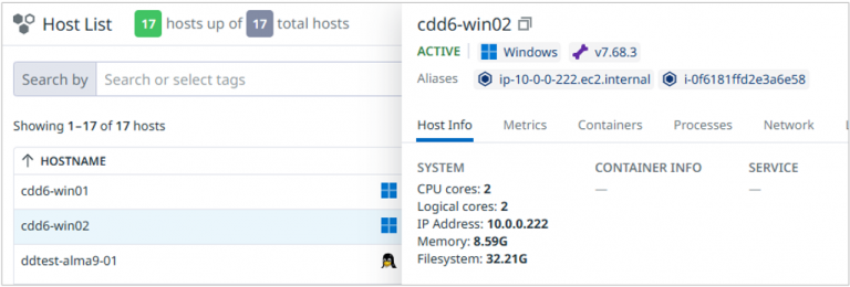 Datadog Walk | Agentをインストールしよう（Windows – PowerShell編） | 東京エレクトロンデバイス株式会社